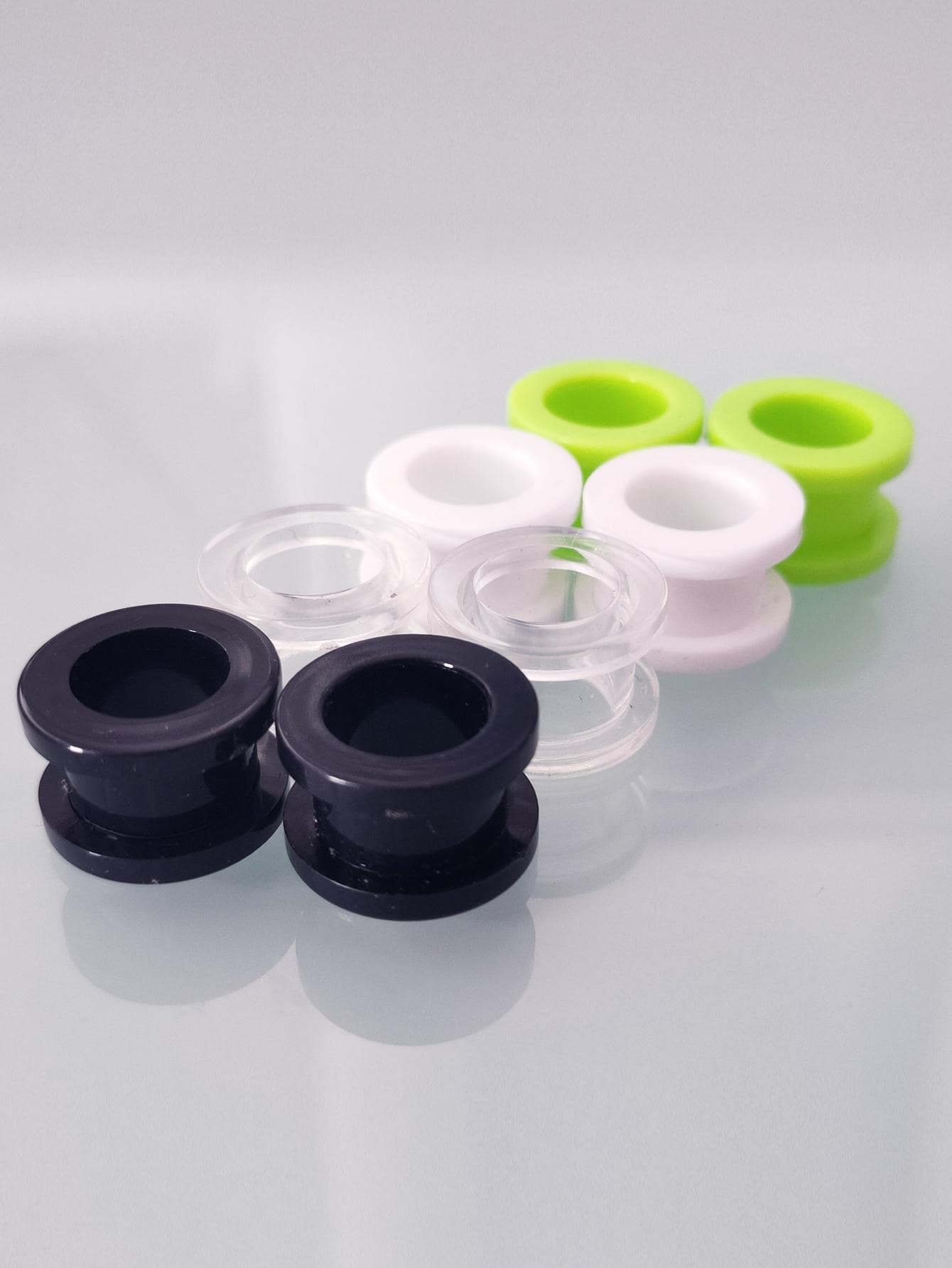 4pairs Acrylic Ear Plugs | SHEIN USA