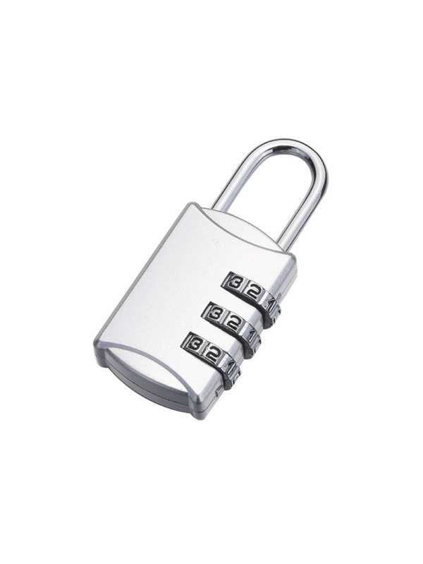 3 Digit Combination Lock Metal Gym Locker Cabinet Luggage Padlock Small ...