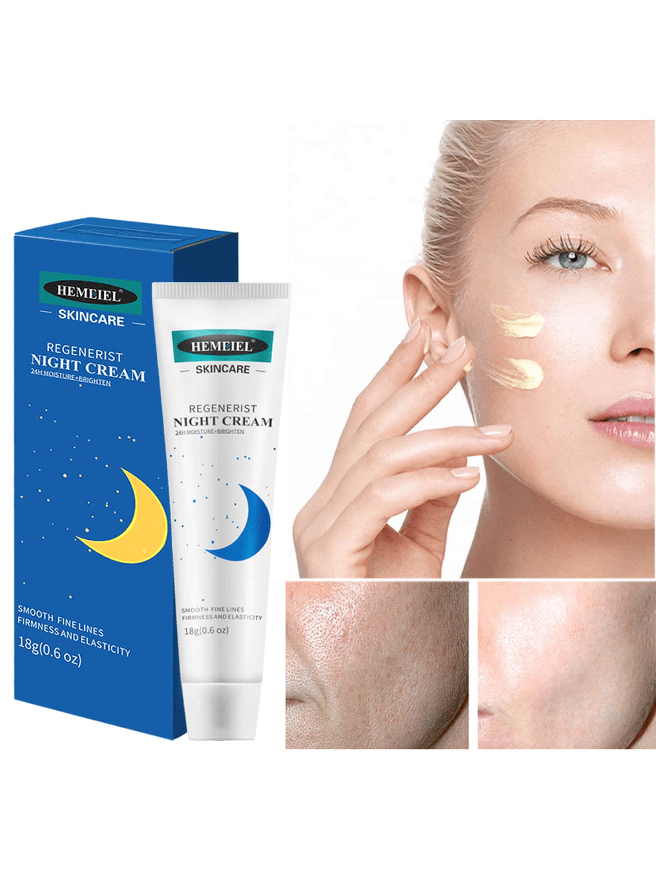 Crema de noche hidratante & brillante | Moda de Mujer | SHEIN México