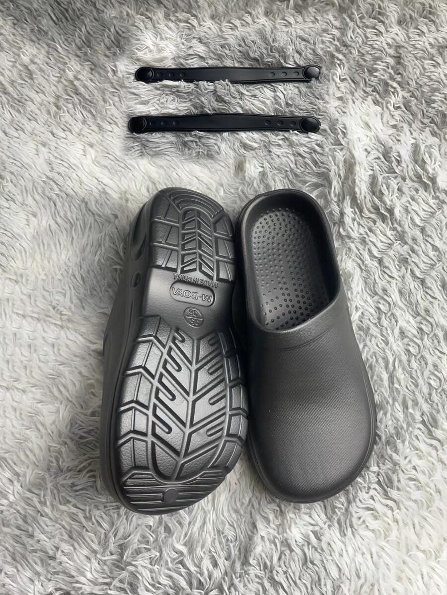 Chef Shoes Slip Resistant Waterproof Oil Resistant Cap Toe Eva ...