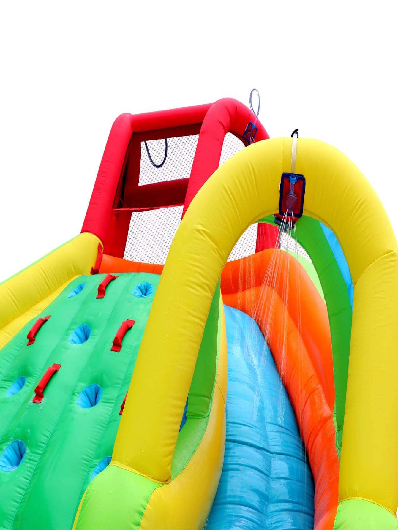 Inflatable Water Slide Adventure Water Park Game Center with Arched ...