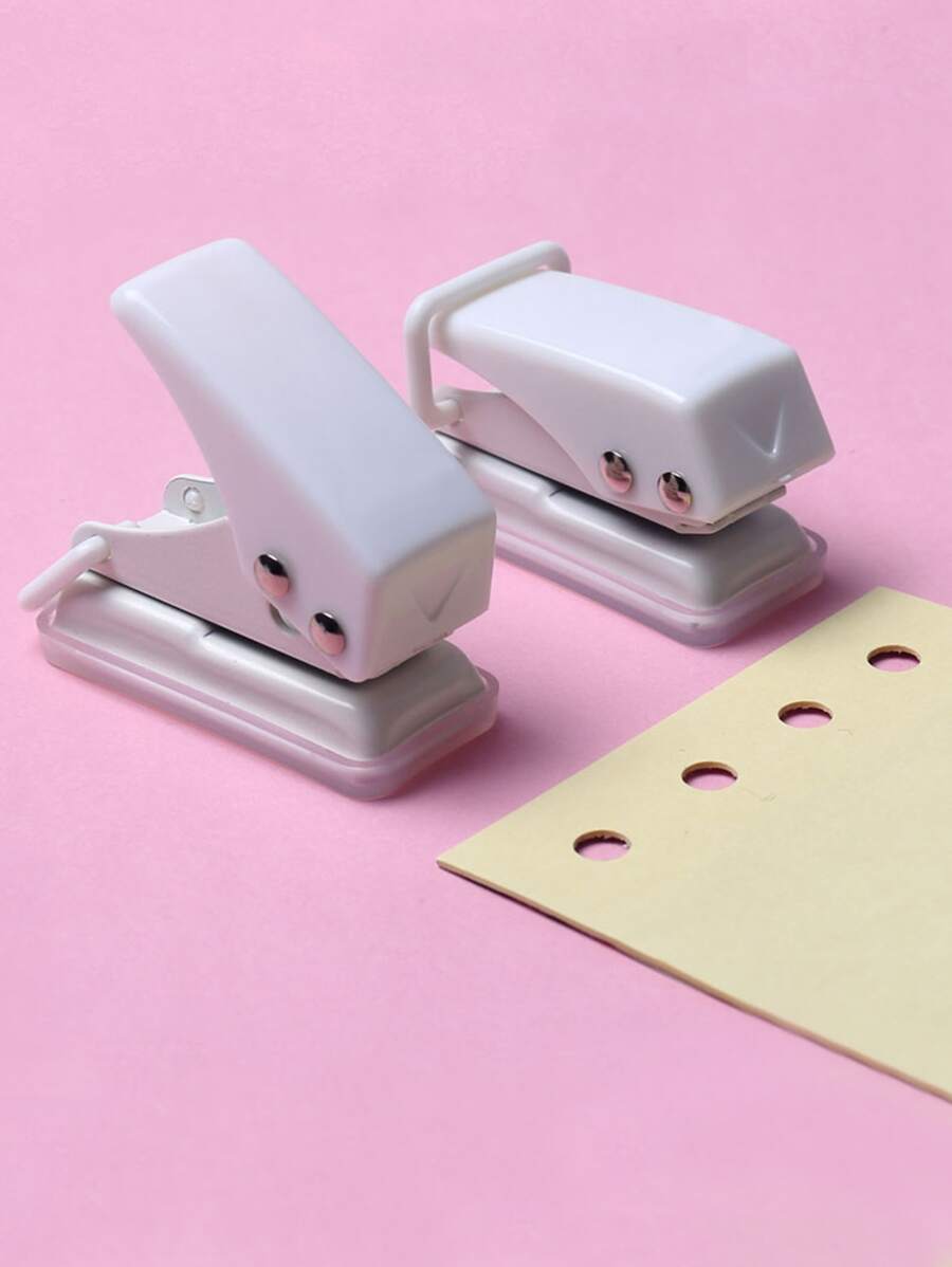 1pc Mini Single Hole Puncher, Student Stationery DIY Punch Machine ...