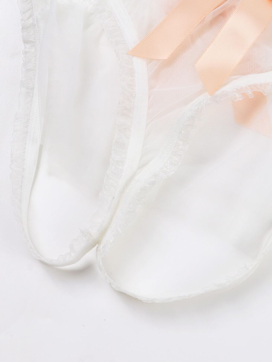 Women's Sheer Mesh Cut Out Brief With Bowknot Design for Sale Australia ...