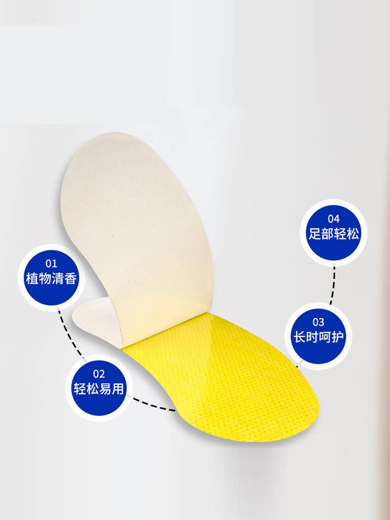 12pcs/set Deodorant shoe stickers Anti-odor shoe stickers Insole ...