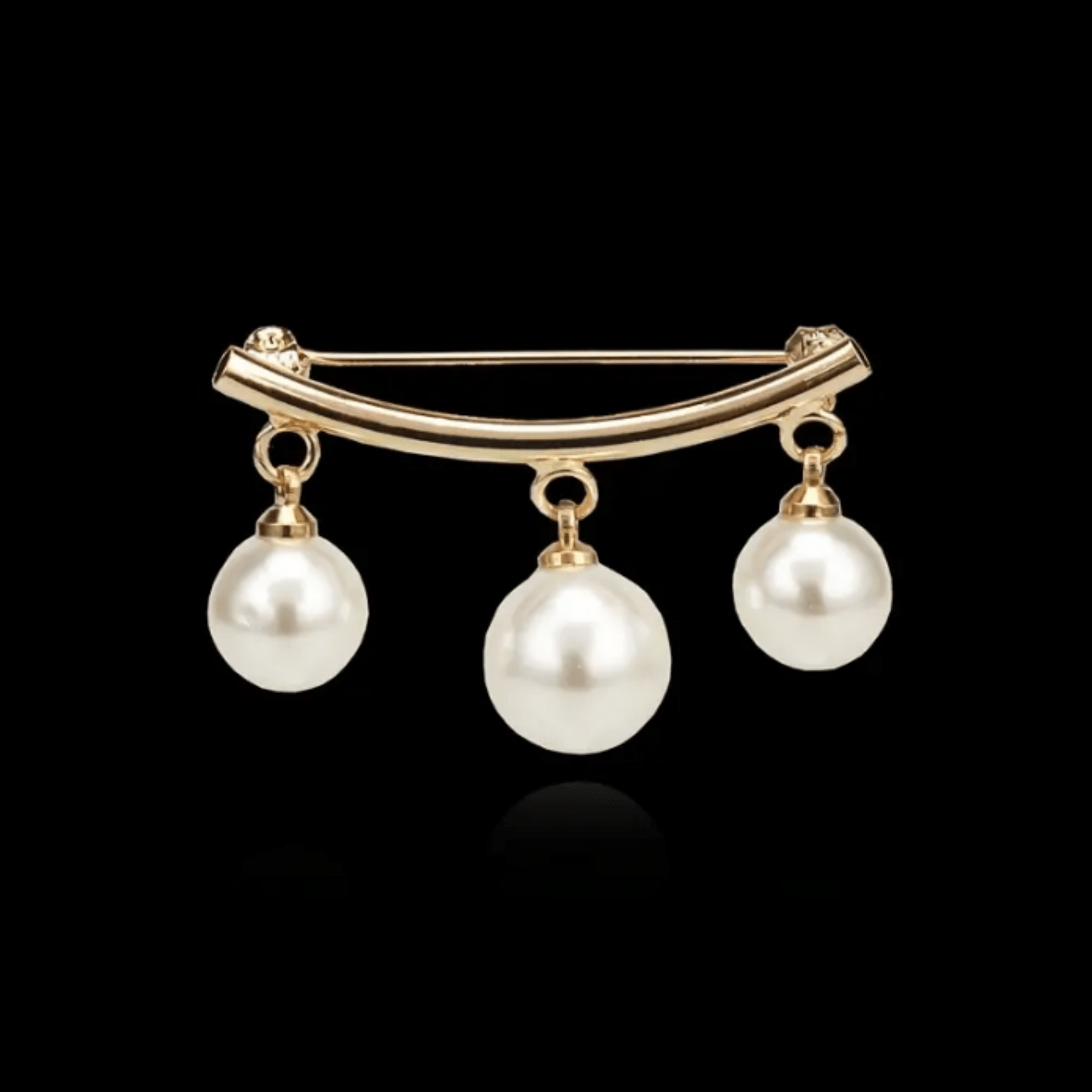 1 pieza con diseño de perla artificial Broche minimalista de seguridad ...