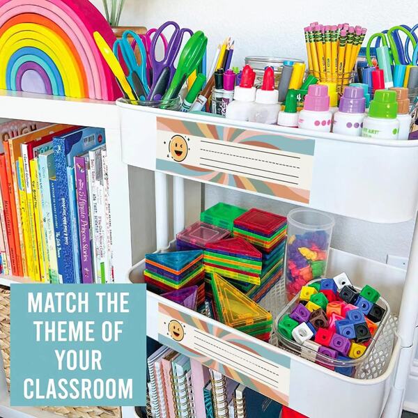 60pcs Classroom Name Tags for Classroom Cubbies Student Desk Name ...