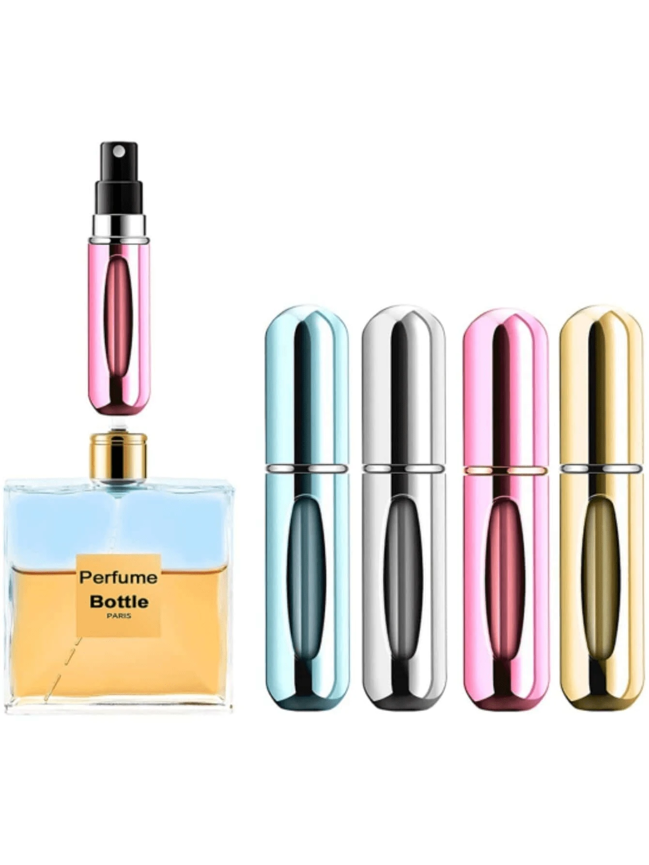 1pc 5ml Portable Refillable Spray Bottle, Miniature Perfume Dispenser ...