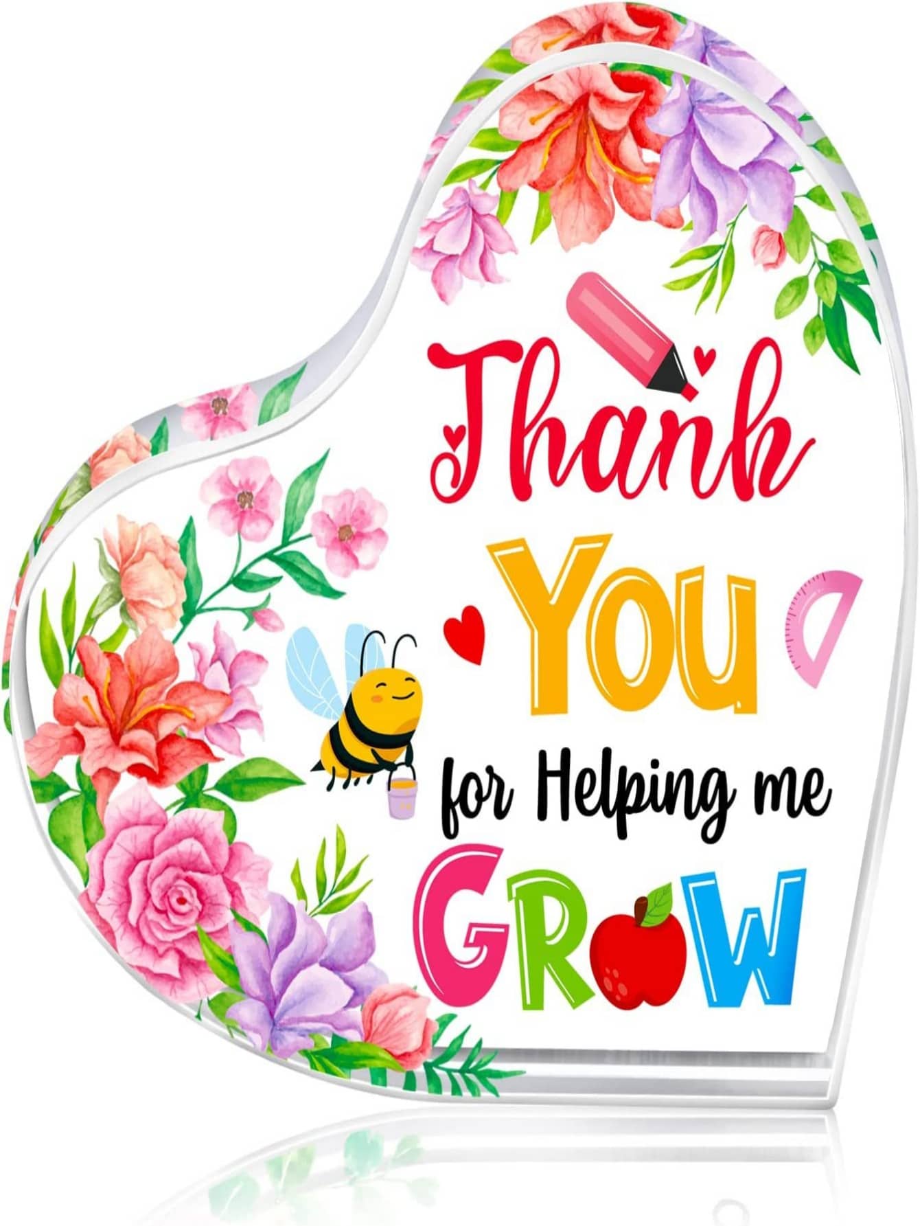 Teacher Thank You Gift For Female Teacher, Thanks For Unrelenting ...