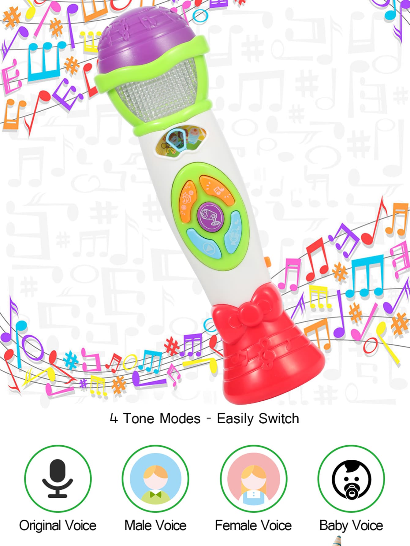 Kids Microphone Music Microphone Karaoke Microphone Machine,Voice ...