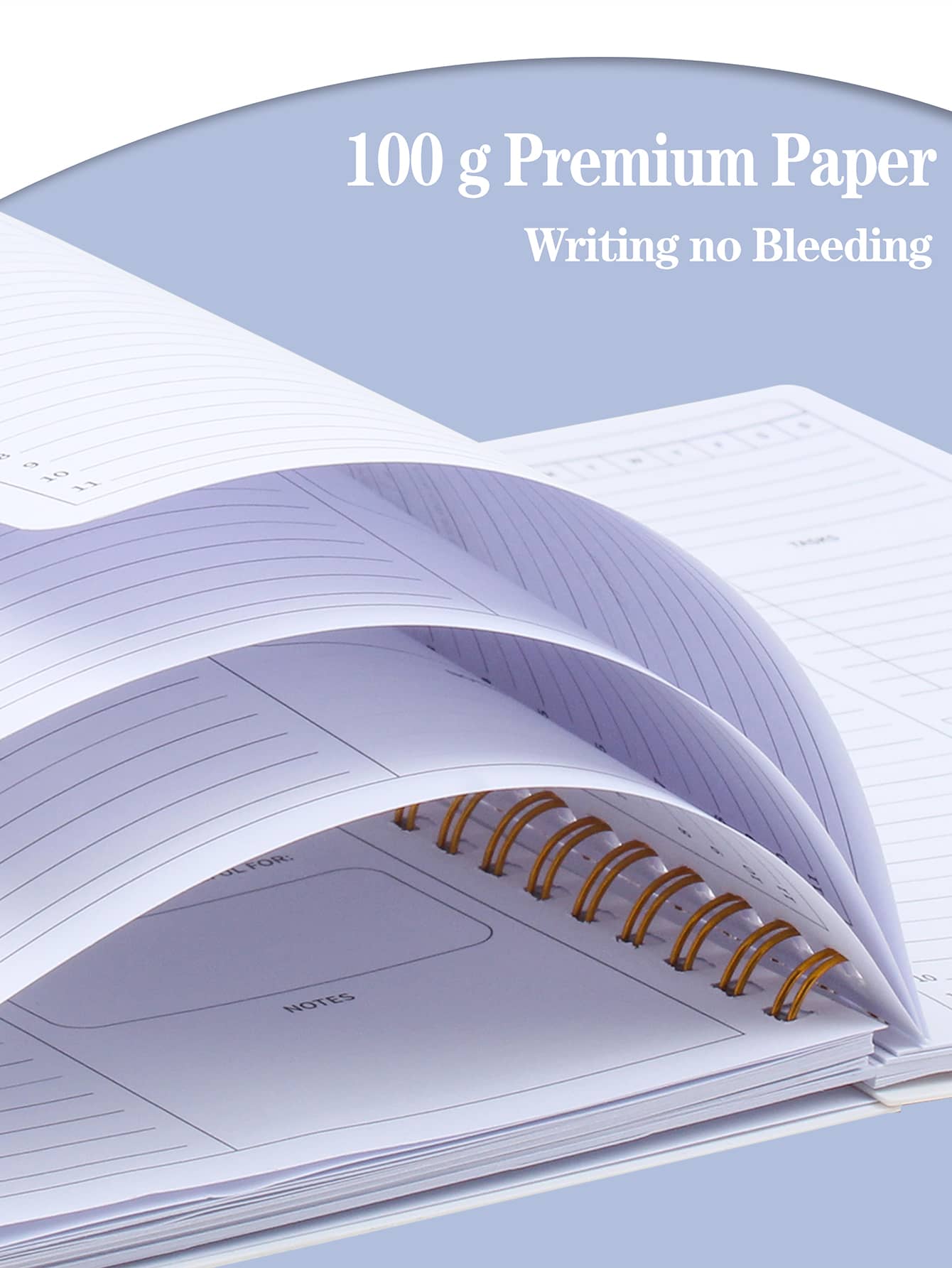 Daily Planner Undated Simplified To Do List Notebook, Hourly Planner ...