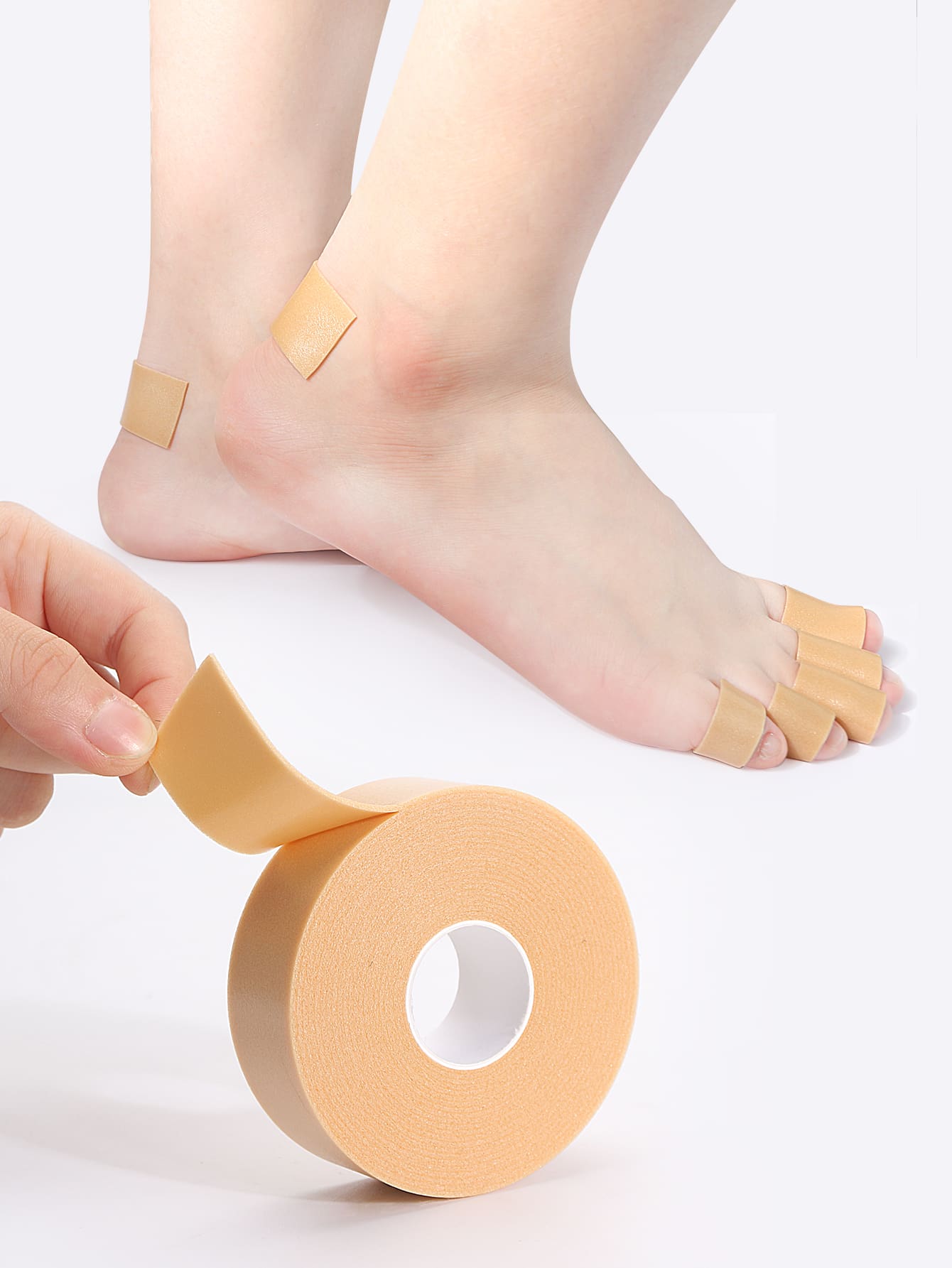 1 Roll Tape Foam Pad To Prevent Blisters & Friction,moisture-proof Tape ...