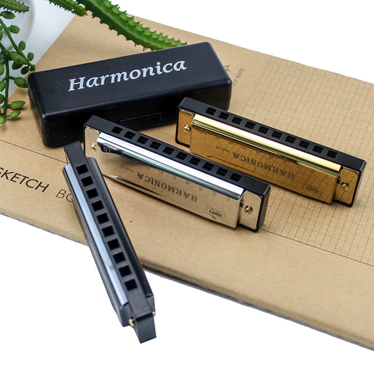 10-hole Harmonica For Student Beginner Children Music Instrument To ...