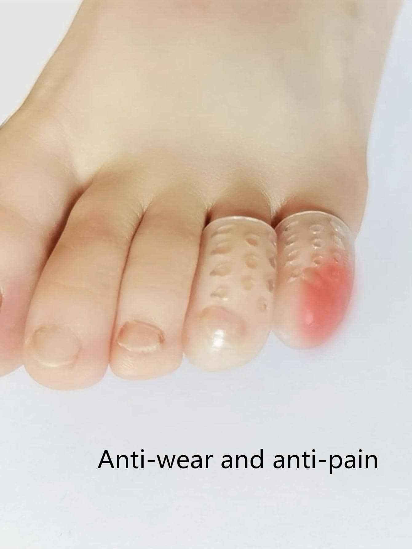 8pcs Silicone Toe Caps Breathable Toe Covers Anti-friction, Anti-sweat ...