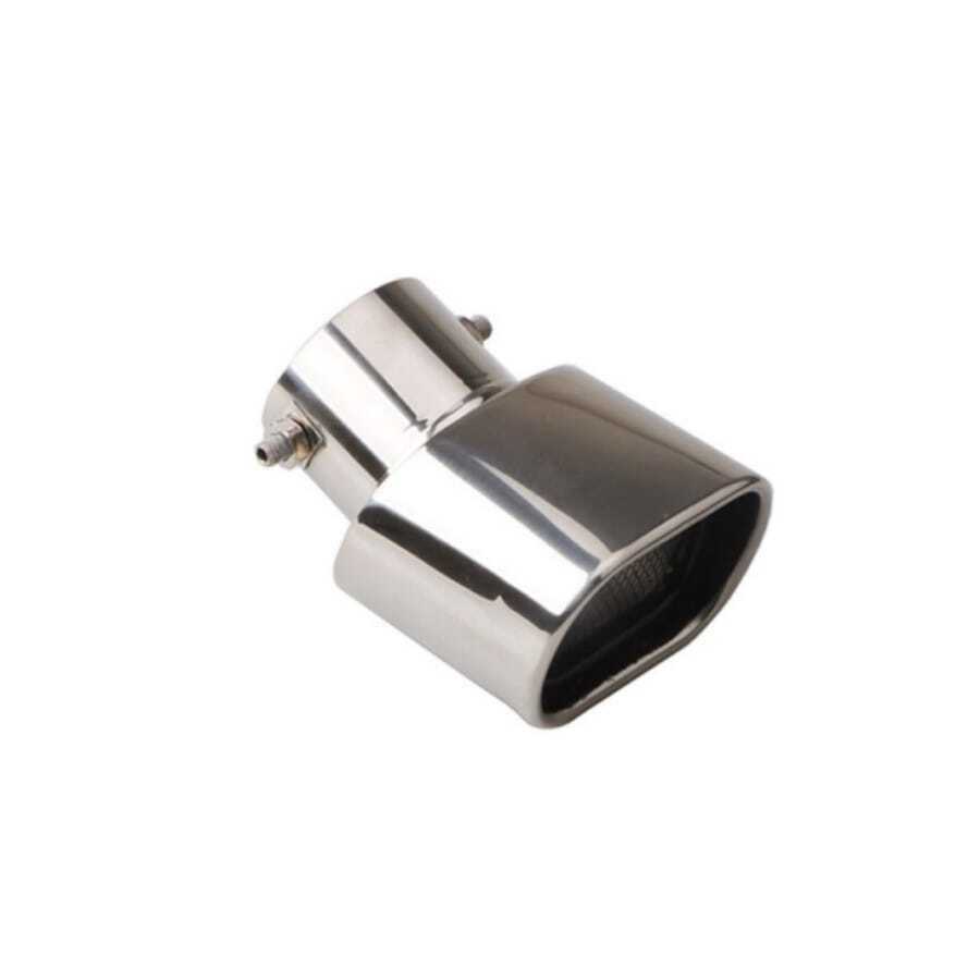 Car Exhaust Tip Stainless Steel Exhaust Tail Throat Square Tail Pipe ...