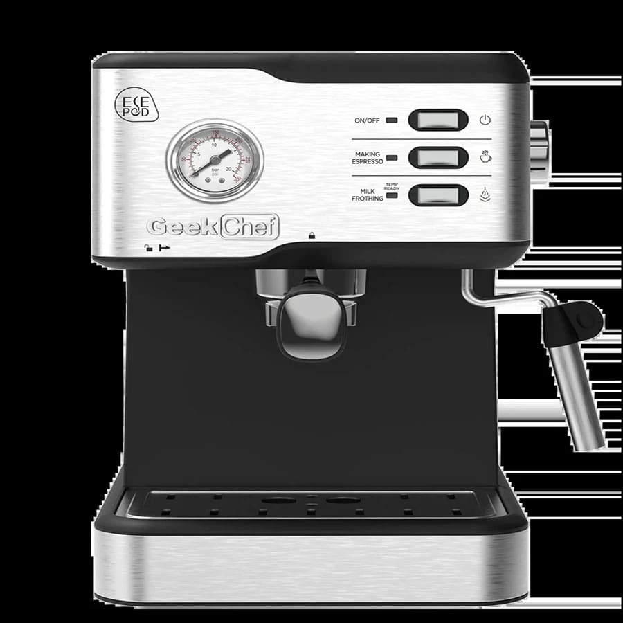 20 Bar Pump Coffee Maker, 950W, 1.5 Liter Water Tank, Espresso ...