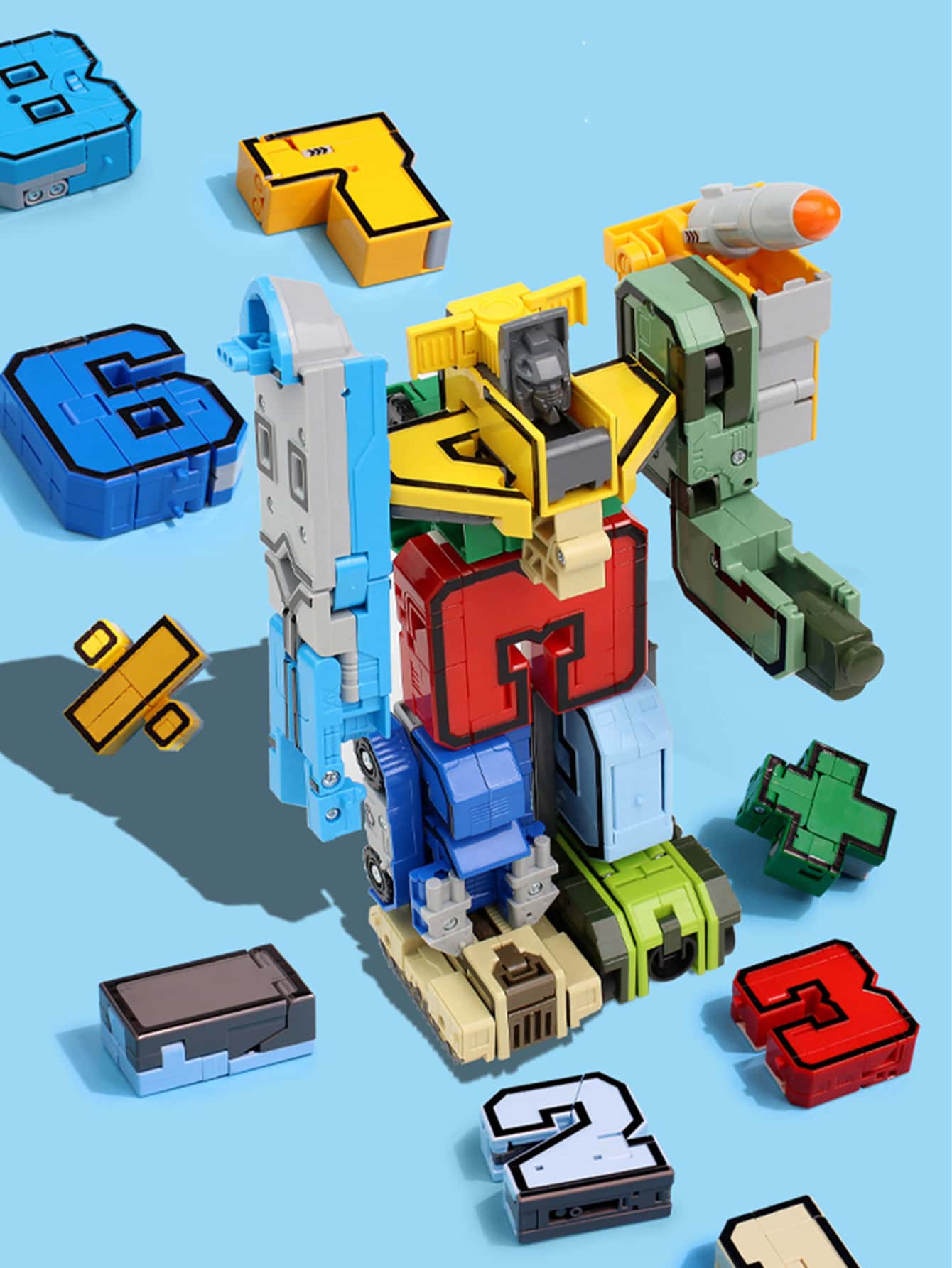 Number Transformation Toy (10 Numbers & 5 Mathematical Symbols) | SHEIN USA