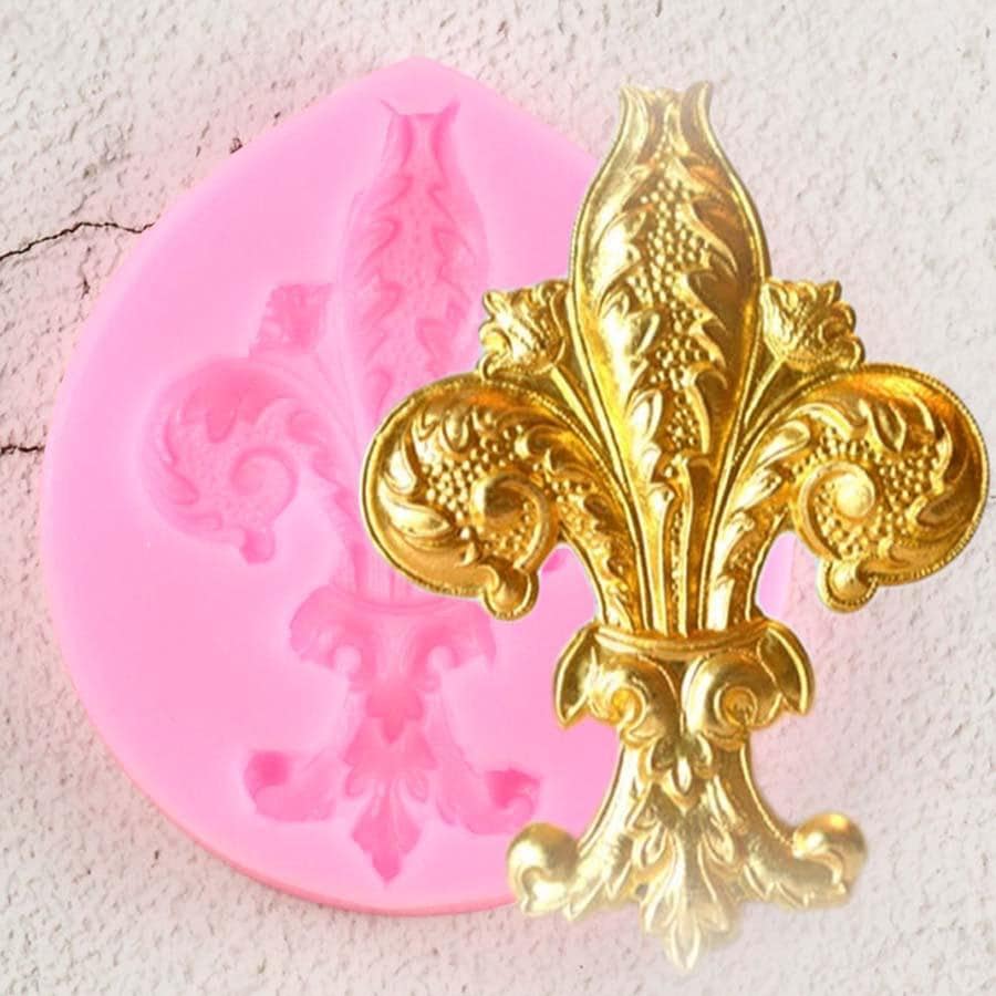 Silicone Mold Victorian Scroll Mold Relief Cake Border Fondant Cake ...