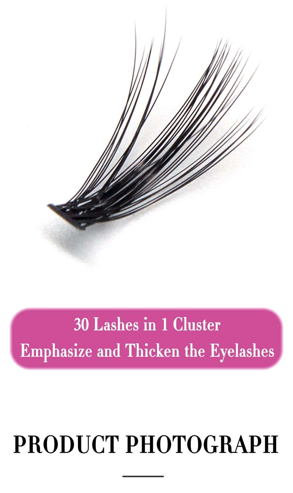 DIY Eyelash Extensions 240 Clusters 8-16mm Manga Lashes Volume ...