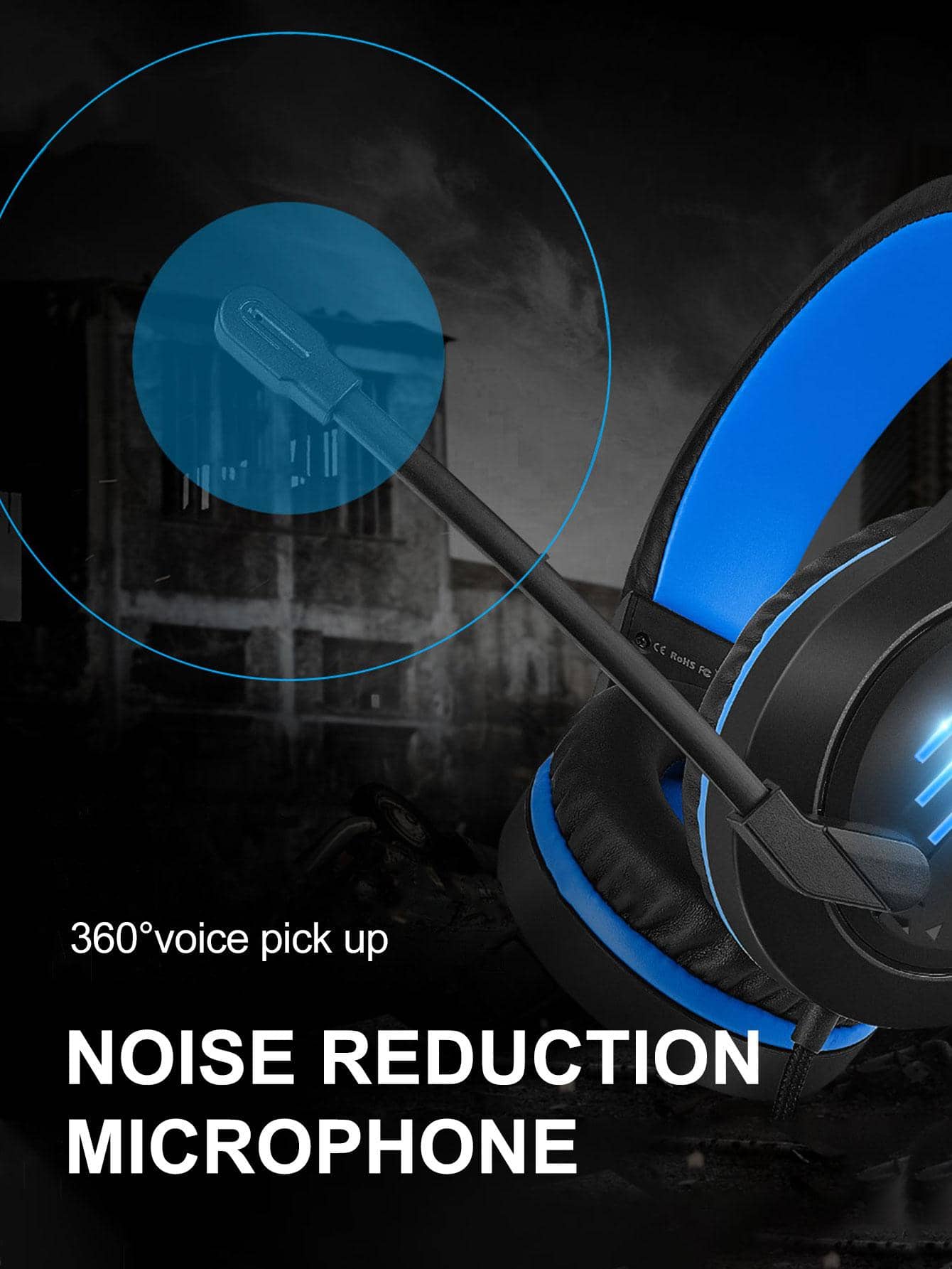 Colusi CLS100 Gaming Headset for PC PS4 PS5 Xbox One Controller, Wired ...