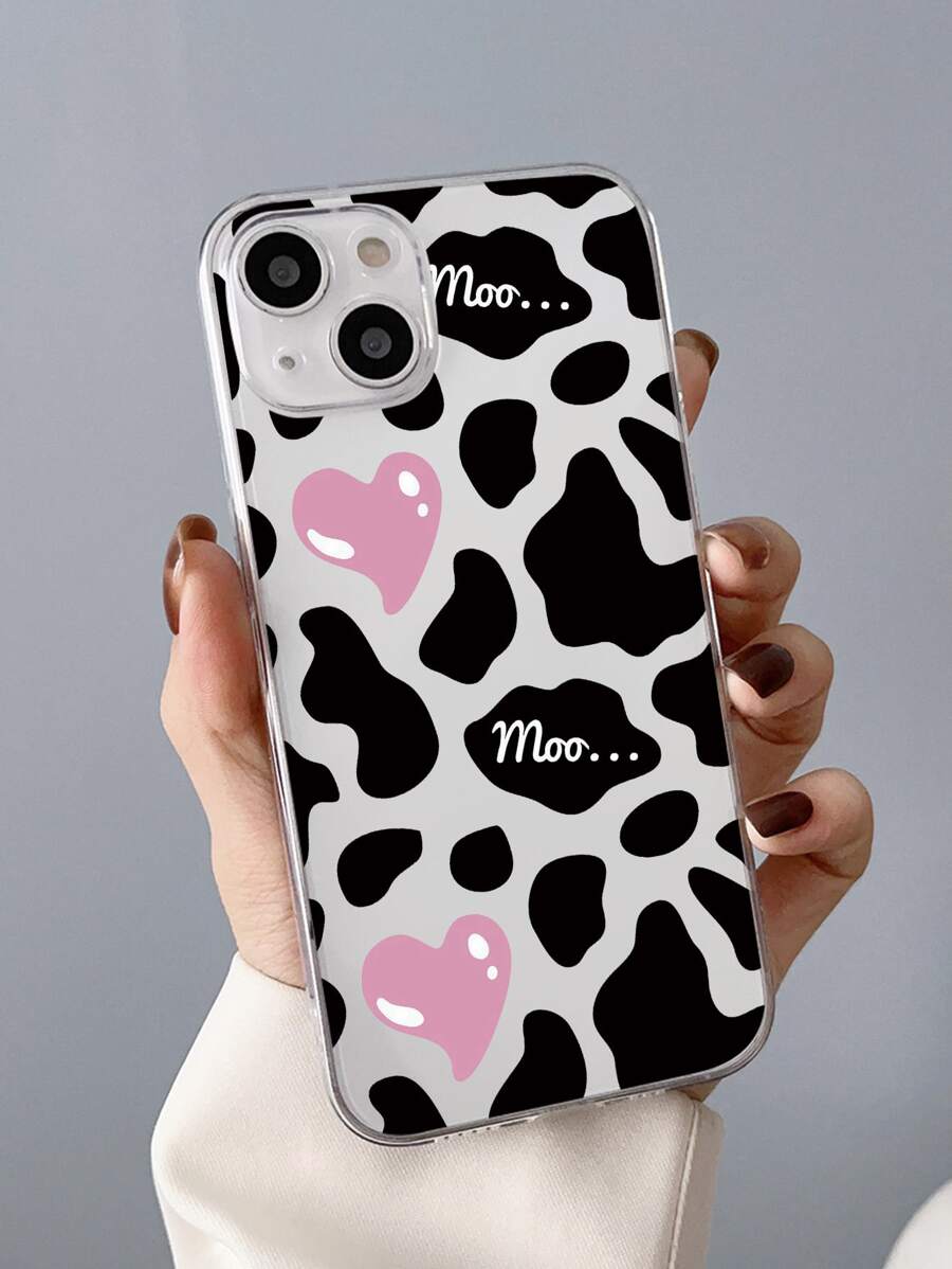 Cow Pattern Phone Case | SHEIN USA