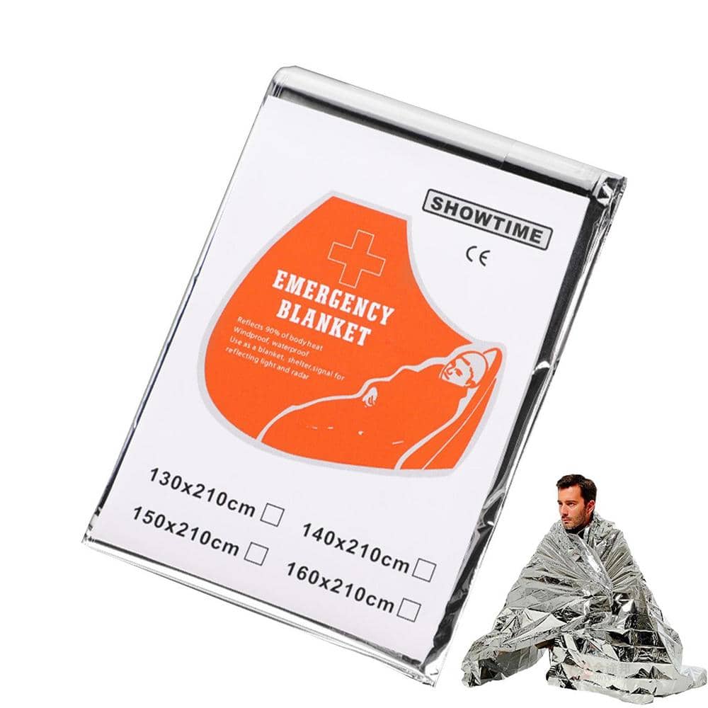 Emergency Blanket Outdoor Survive First Aid Rescue Kit Rescue Foil ...