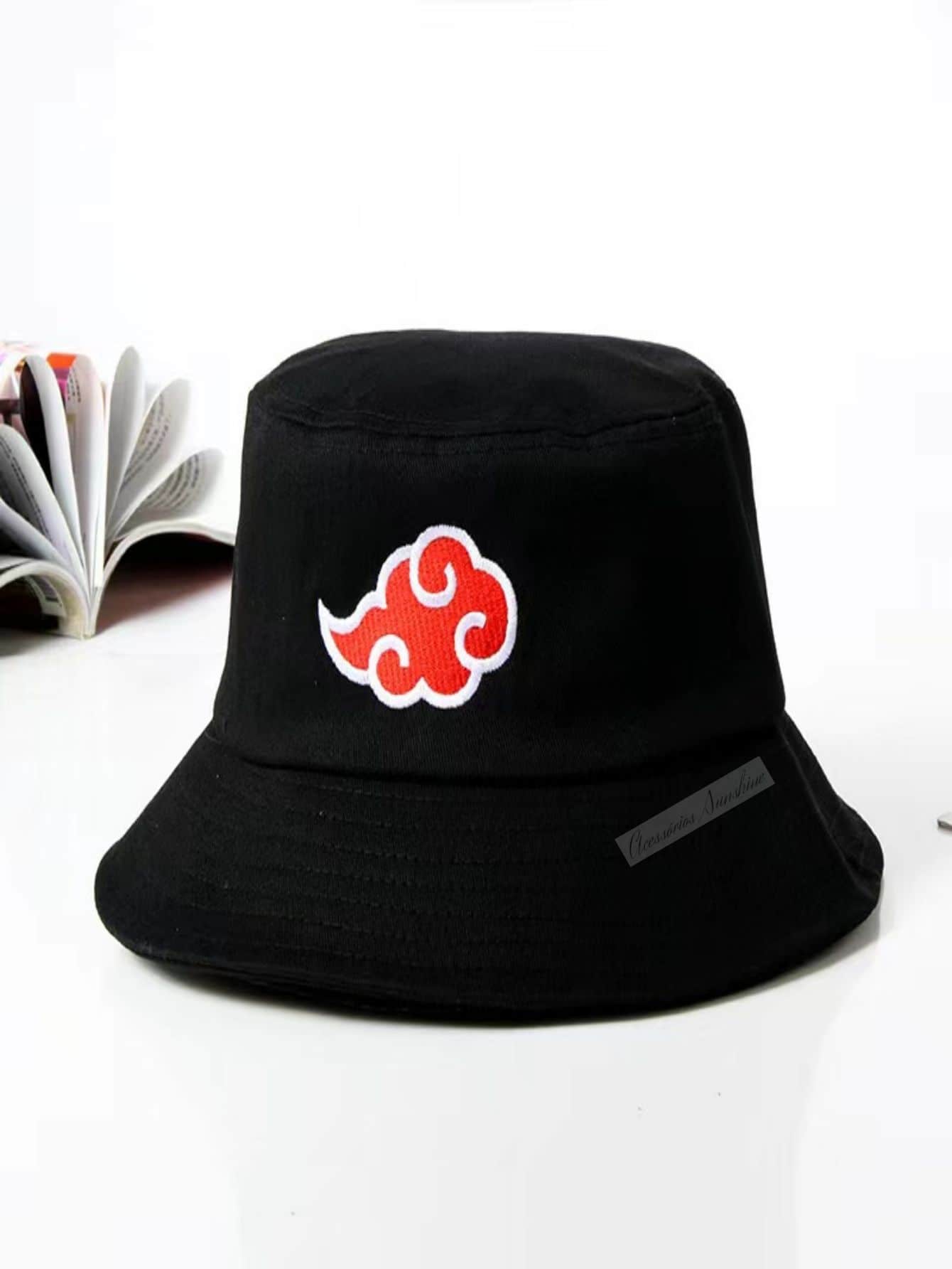Acessórios Sunshine Chapeu Akatsuki Bucket Hat New Cap Anime Exclusivo ...