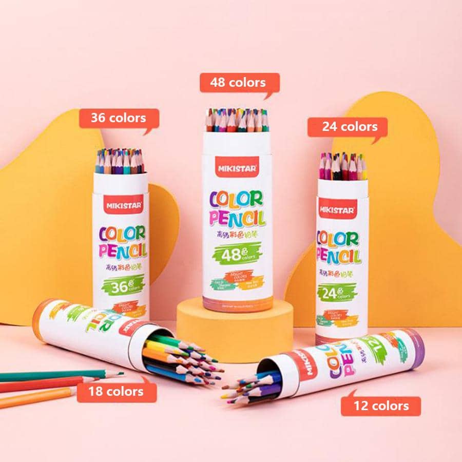 Oil-Based Colored Pencils, For Kids, Kindergarten, Elementary School ...