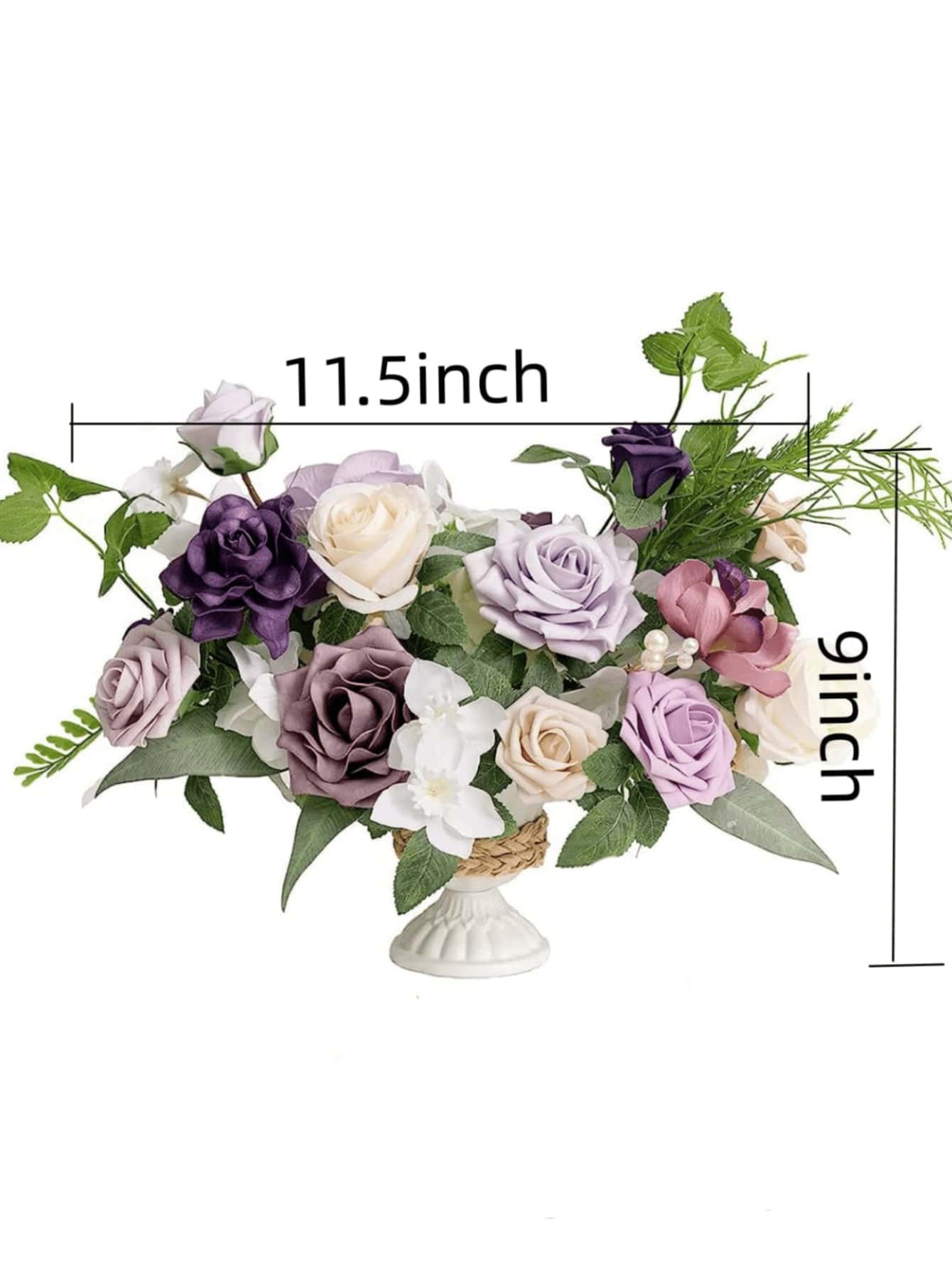 2pcs/set Artificial Flower Wedding Centerpiece Flower for Ceremony ...
