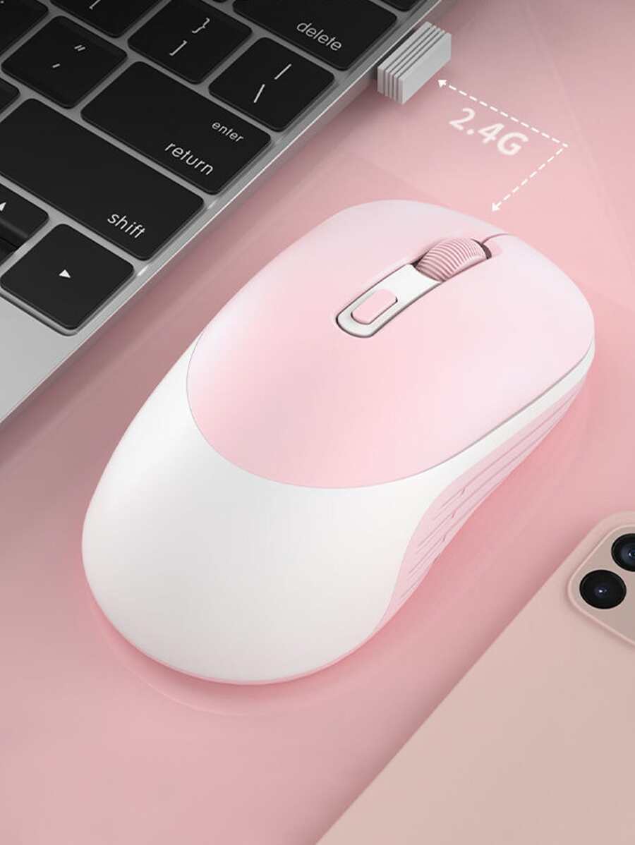 2.4G Wireless Mouse, Silent Mute Office & Gaming Mouse, Suitable For PC ...