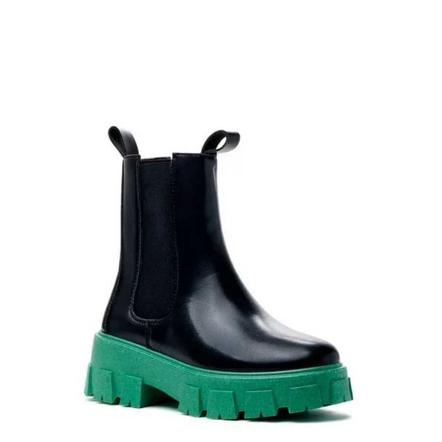Women's Contrast Lug Sole Chelsea Boots | SHEIN USA