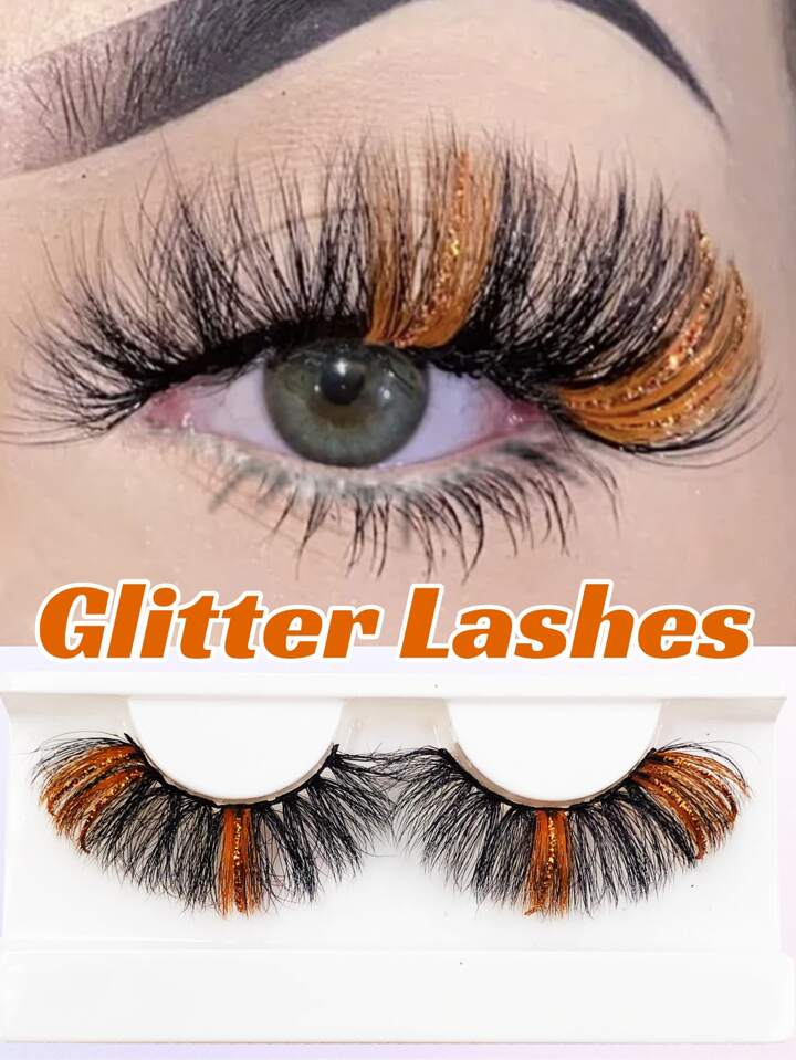 False Eyelashes Glitter