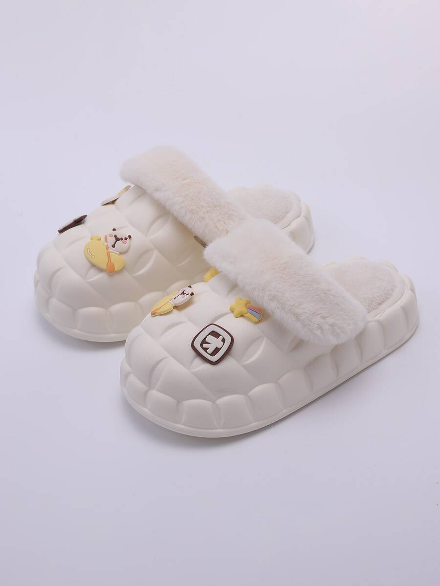 Eva Women's Milk Slippers, Indoor Warm, Anti-slip, Waterproof, Couple's ...