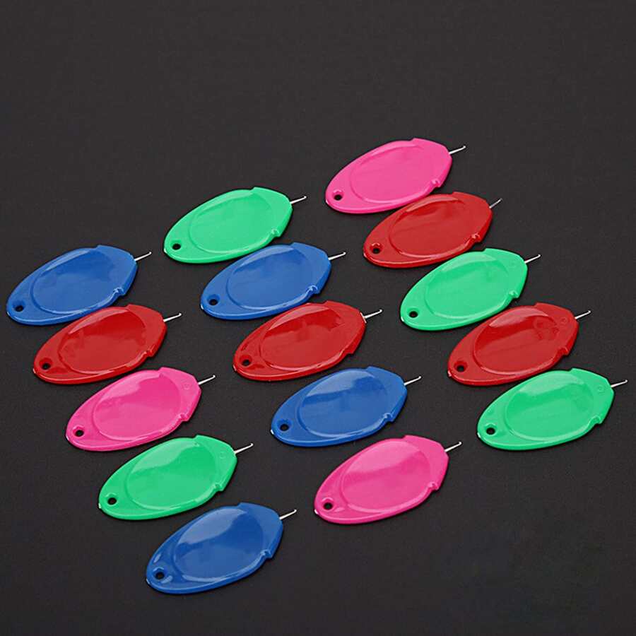 1/3/5pcs Thumb-Style Sewing Needle Threader, Easy Thread Device For ...