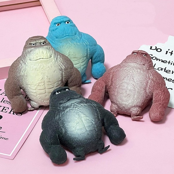 Stress Relief Squeezy Gorilla Sand & Slime Pulling Prank Toys | SHEIN USA