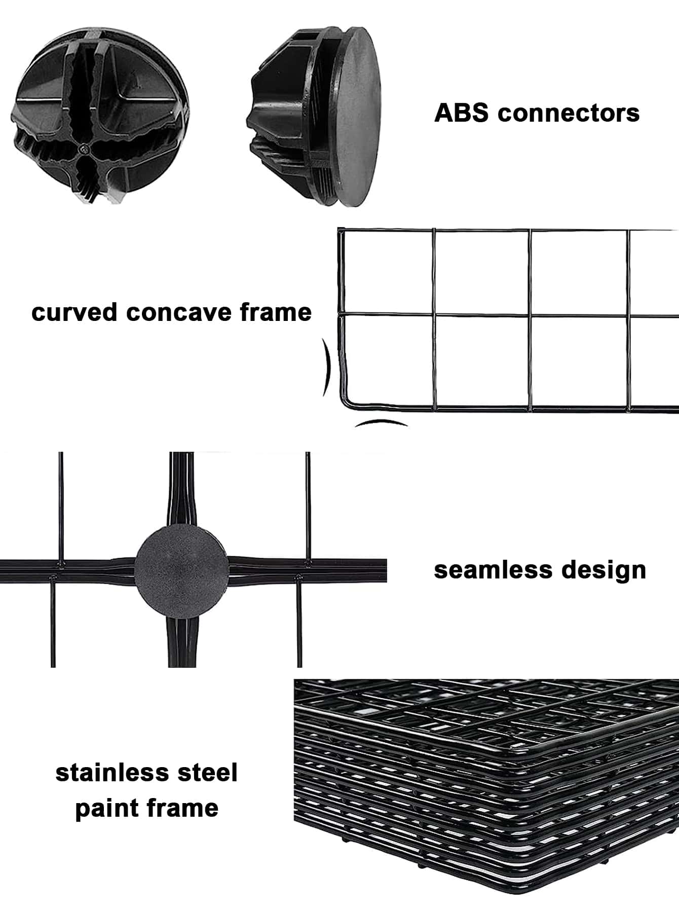Wire Cube Storage, Multi-Use Modular Storage Shelving Rack, DIY Wire ...