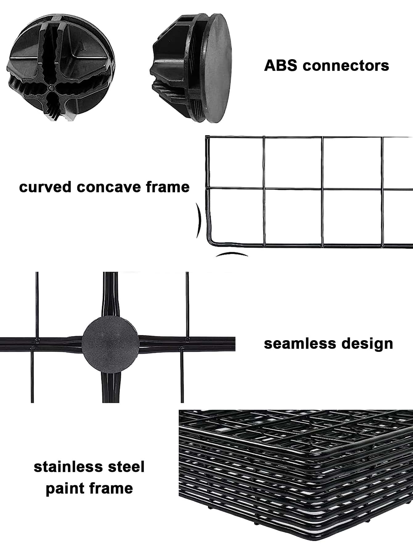 Wire Cube Storage, Multi-Use Modular Storage Shelving Rack, DIY Wire ...