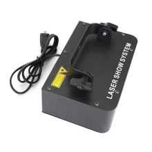 500mW DMX RGB LED Laser Beam Scanner Projector DJ Disco Party Stage ...