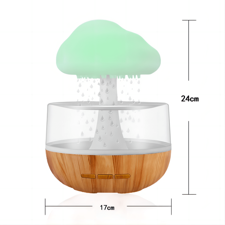 Cloud Rain Diffuser Humidifier Raindrop Aromatherapy Machine Ultrasonic ...