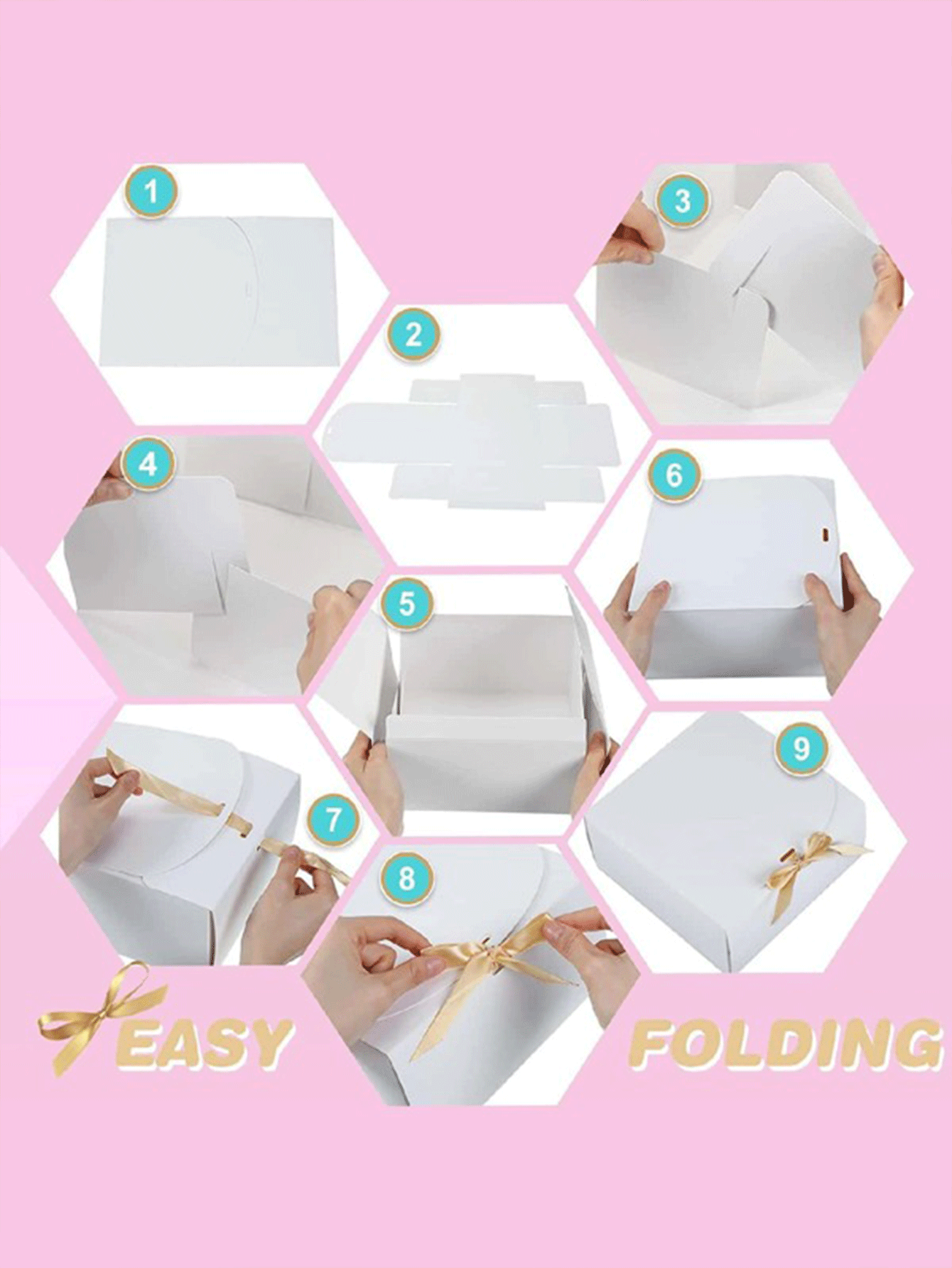 10pcs Solid Colored Box With Lid, Party Favor Decoration, Basic Gift ...