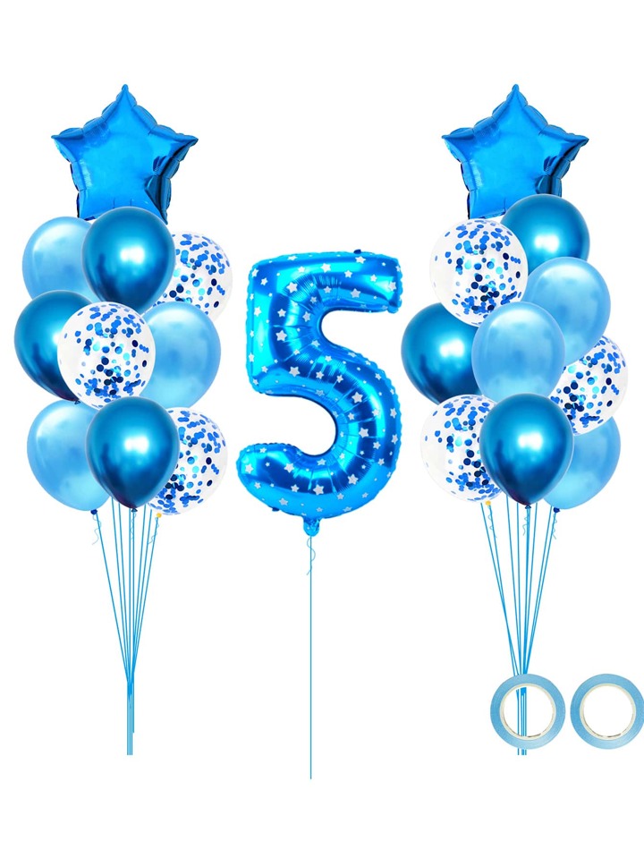 18th Birthday Background Blue