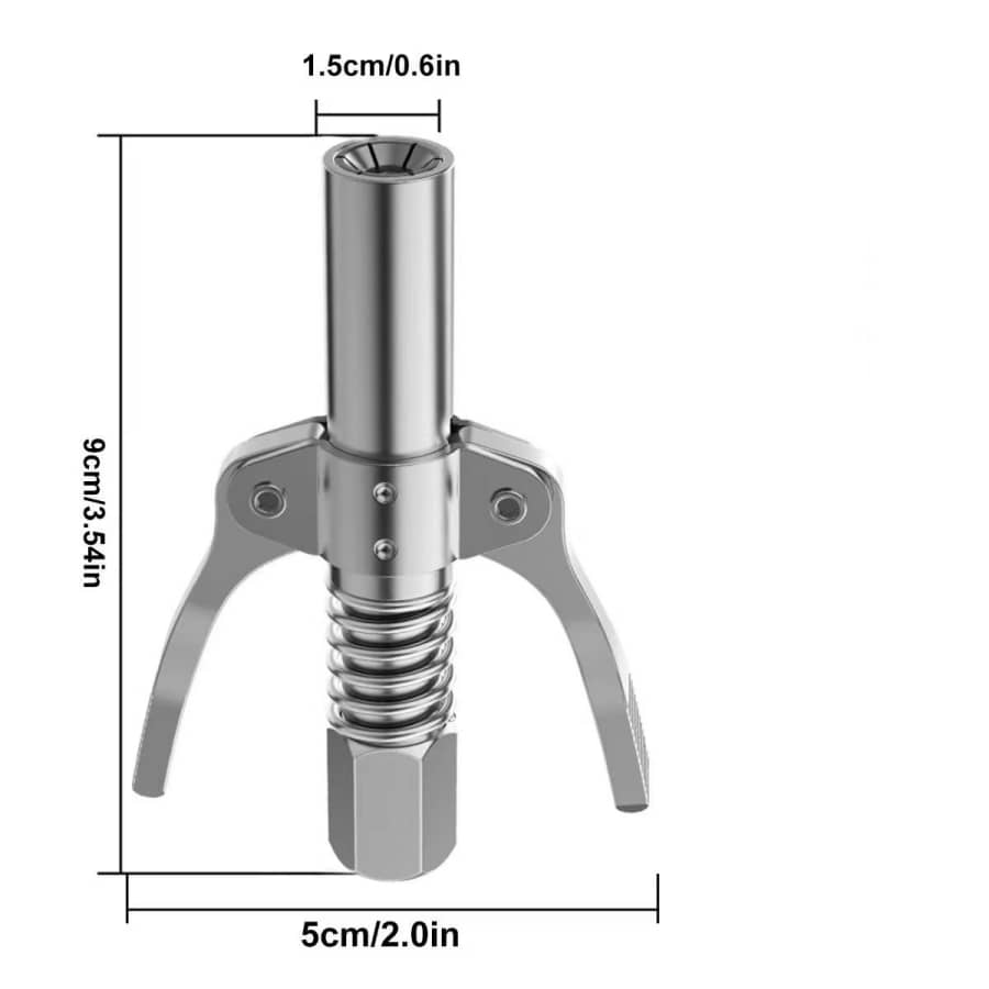 High-pressure Self-locking Oil Injector Nozzle With Dual-handle Locking ...