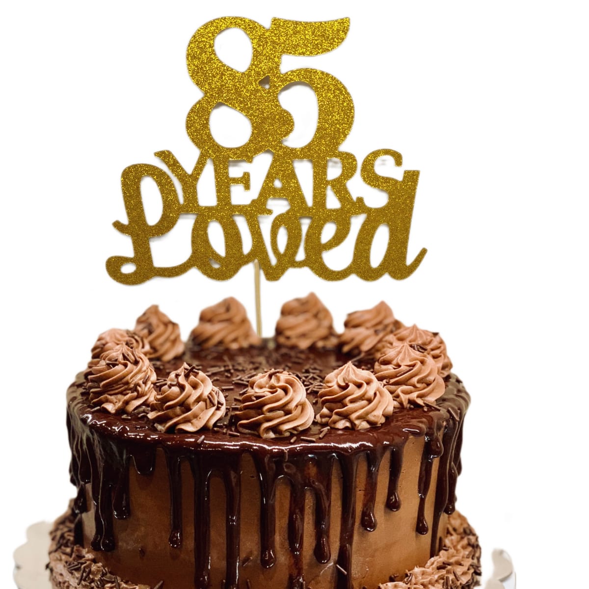 85 Years Loved Cake Topper | SHEIN USA