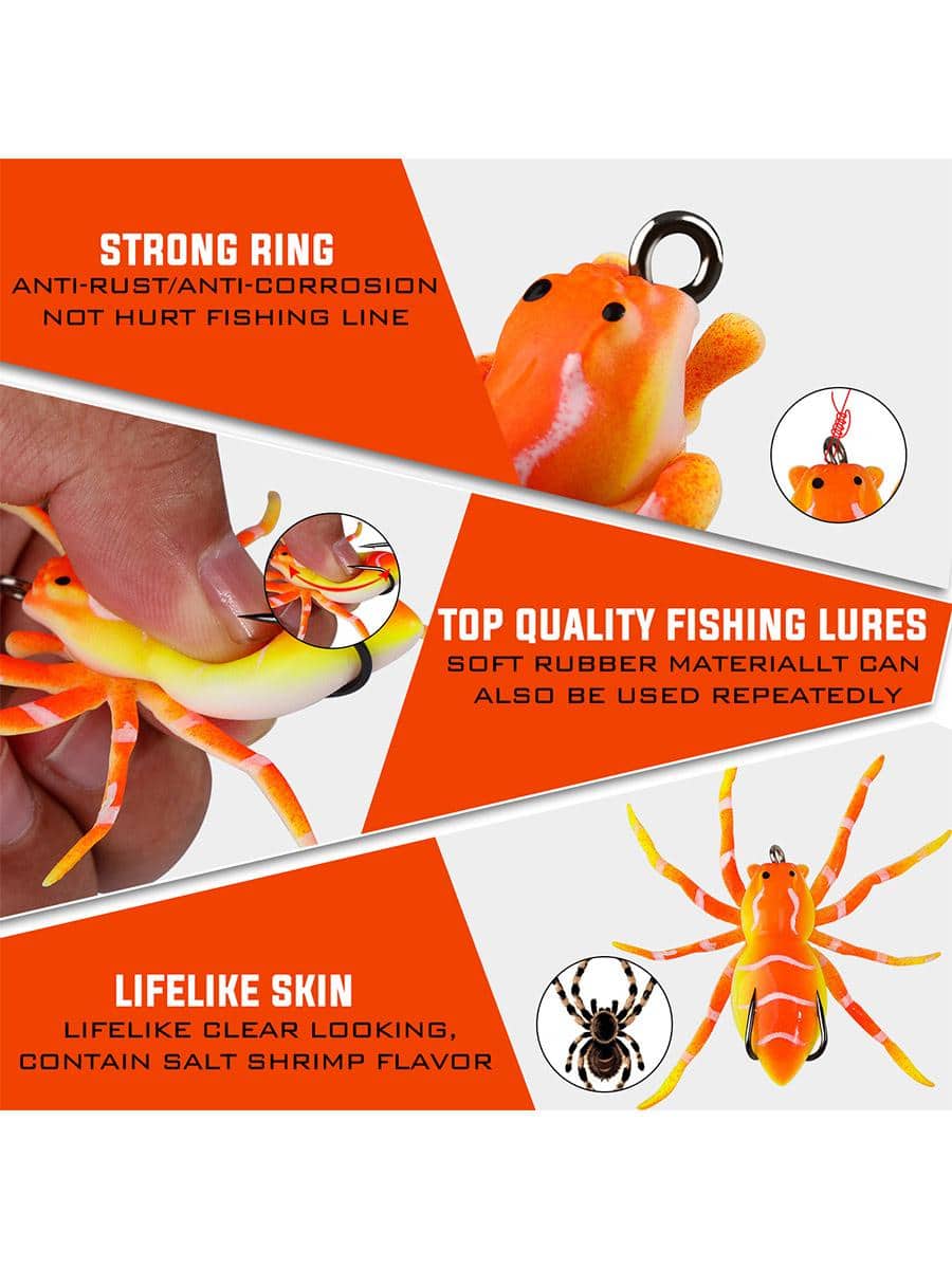 Sougayilang Spider Fishing Lures 1Pc 7g 7.5cm Artificial Bait With ...