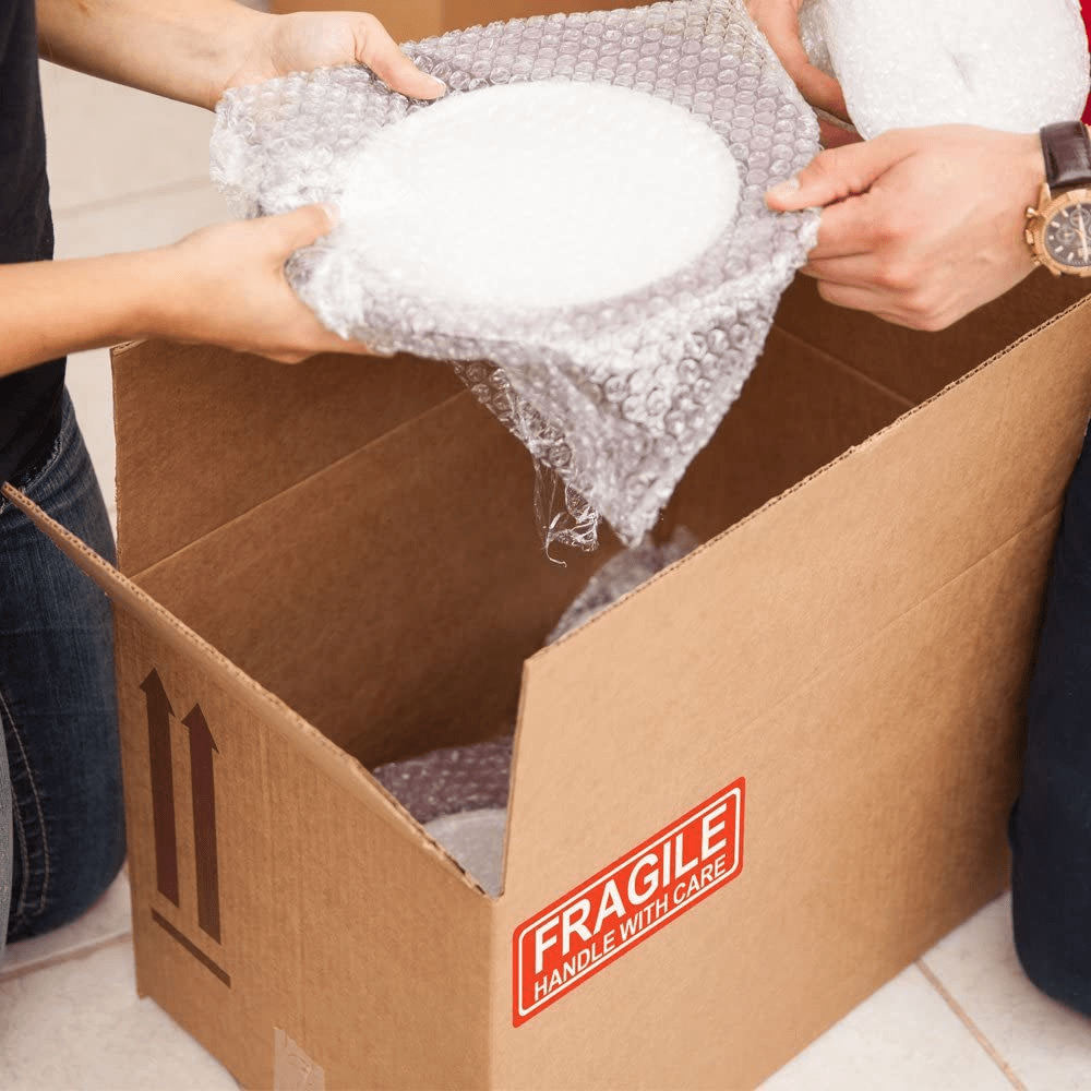 2 Roll 300pcs/Roll Fragile Stickers Per Roll Handle With Caution ...