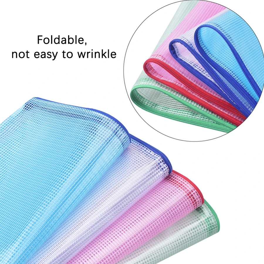 10pcs A4 Size Transparent Waterproof Document Folder | SHEIN EUR