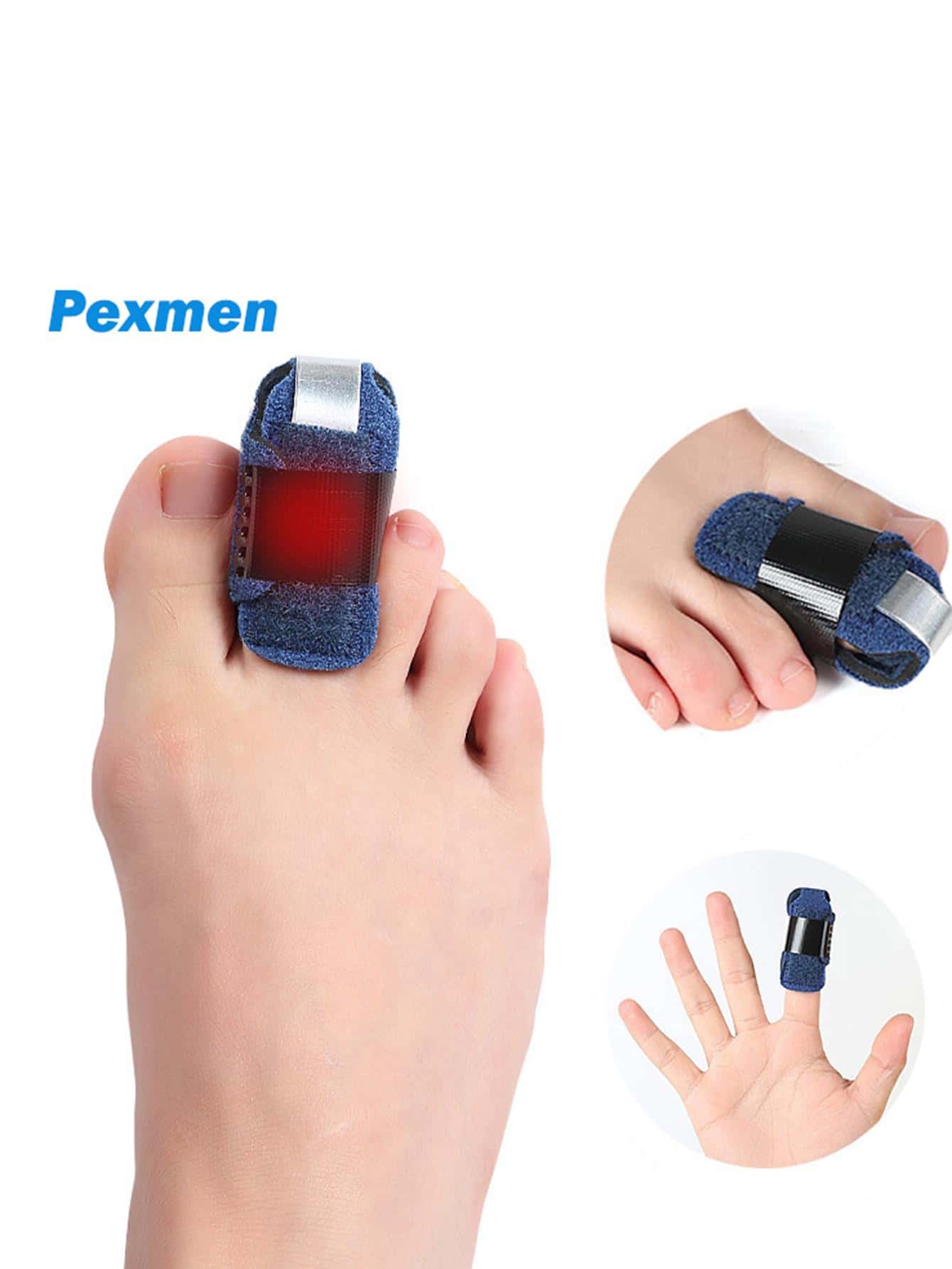 1pc Finger Joint Protector, Toe Sprain & Dislocation Support, Thumb ...