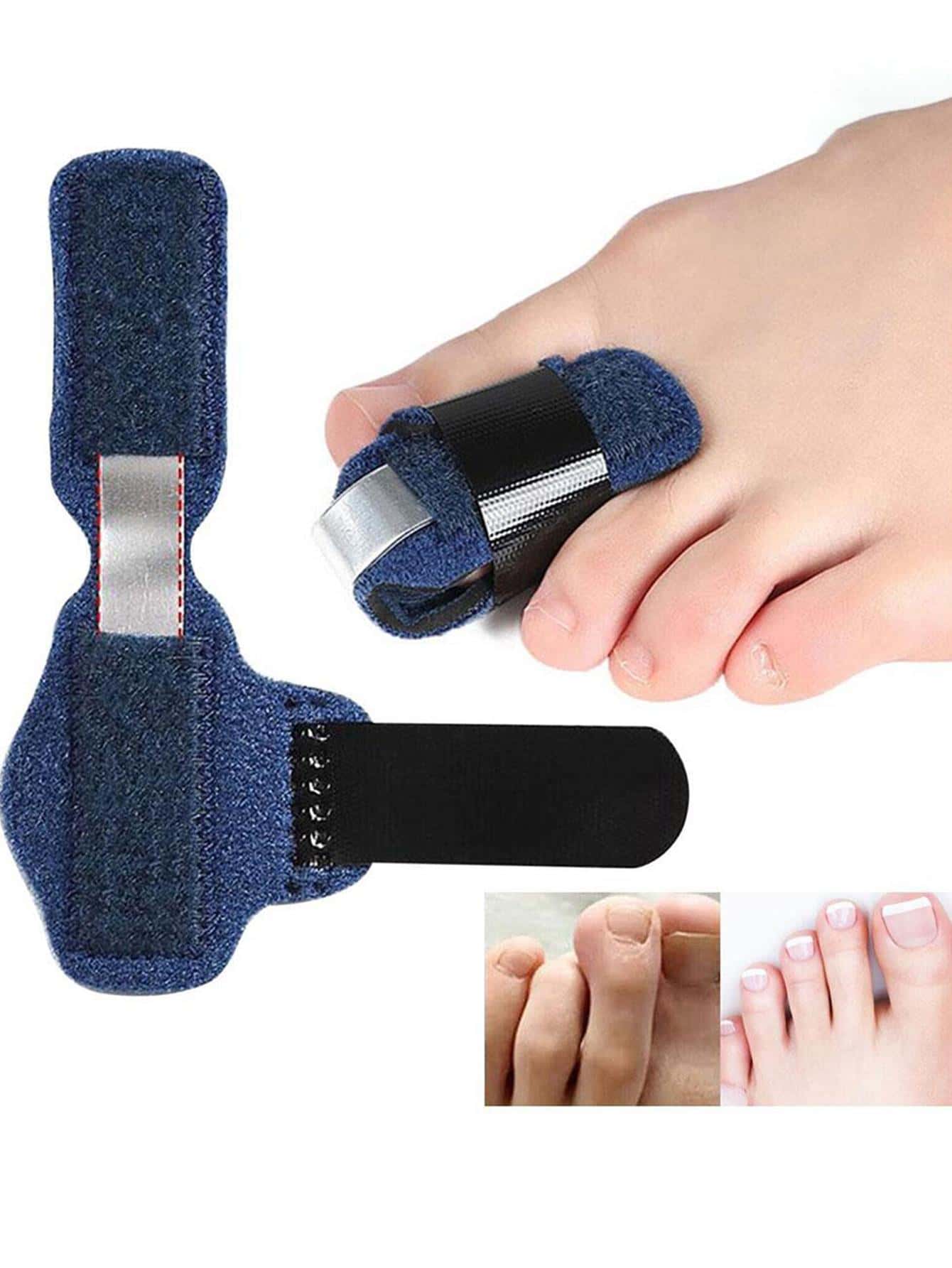 1pc Finger Joint Protector, Toe Sprain & Dislocation Support, Thumb ...