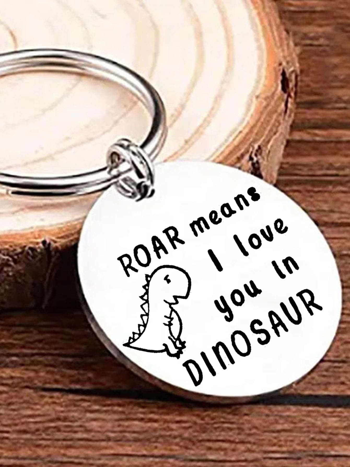 Street Fathers Day Gift From Son, Daddy Keyring From Daughter, Roar ...