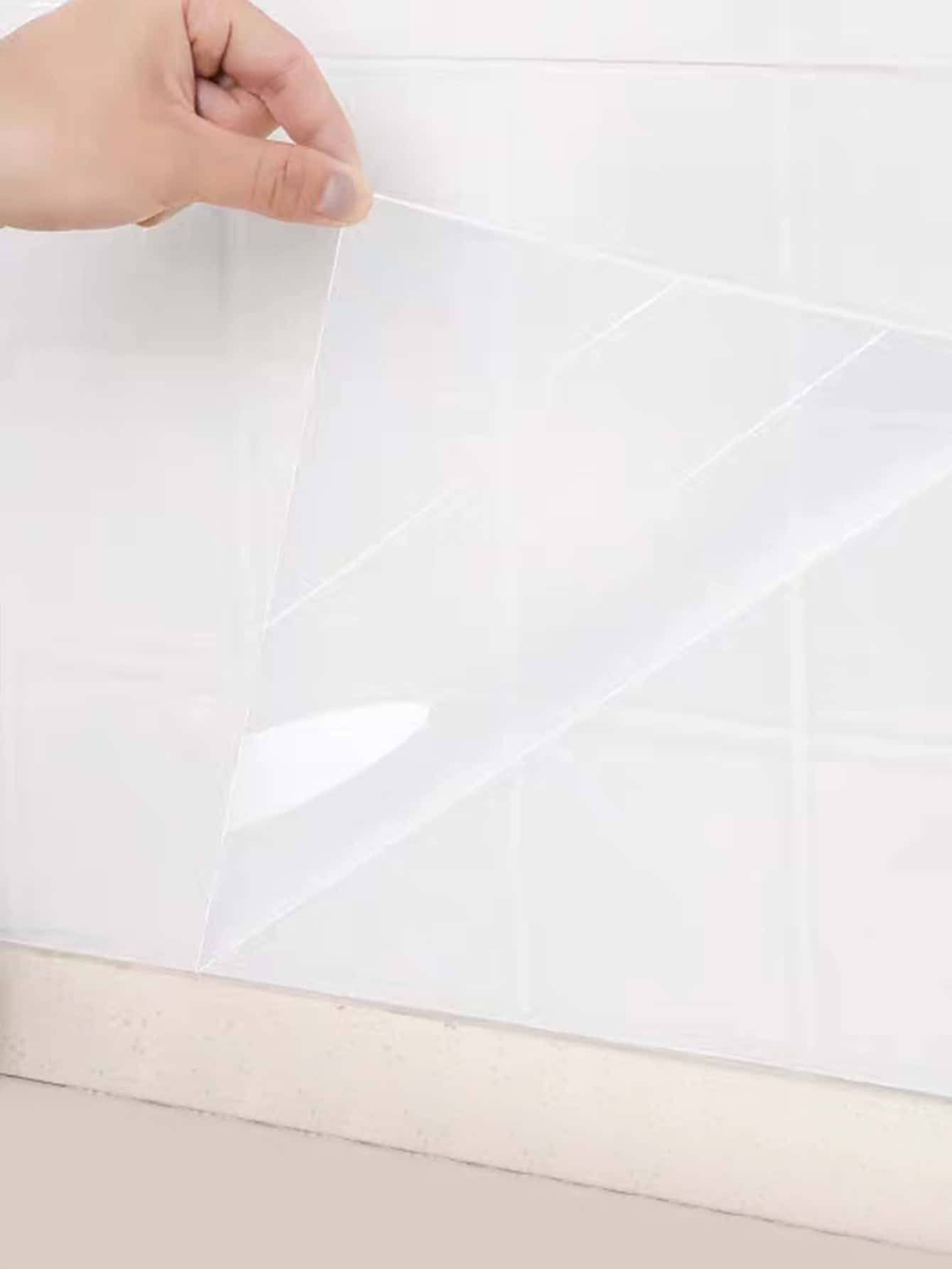 1pc/Kitchen Oil-Proof, High Temperature Resistant Sticker, Transparent ...