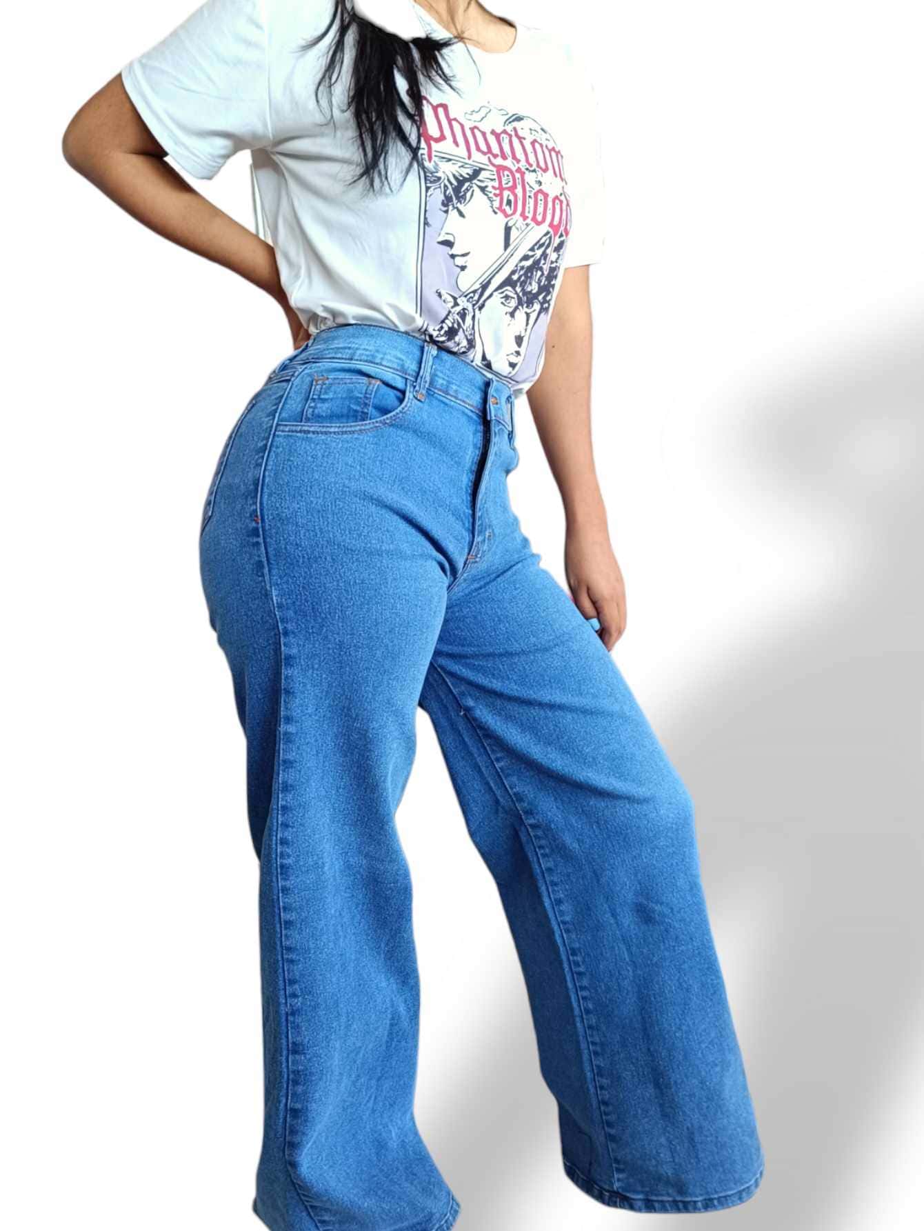 Jeans Denim Pants Wide Leg Wide Leg Elephant | SHEIN USA